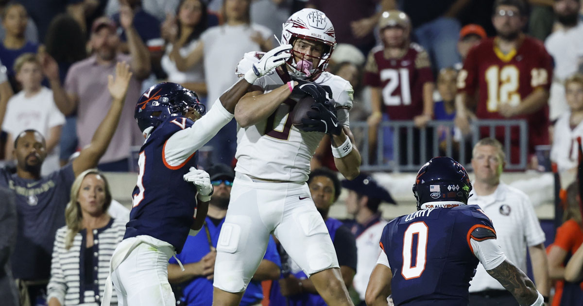 Duce Robinson injury update: Florida State WR heads to locker room ...