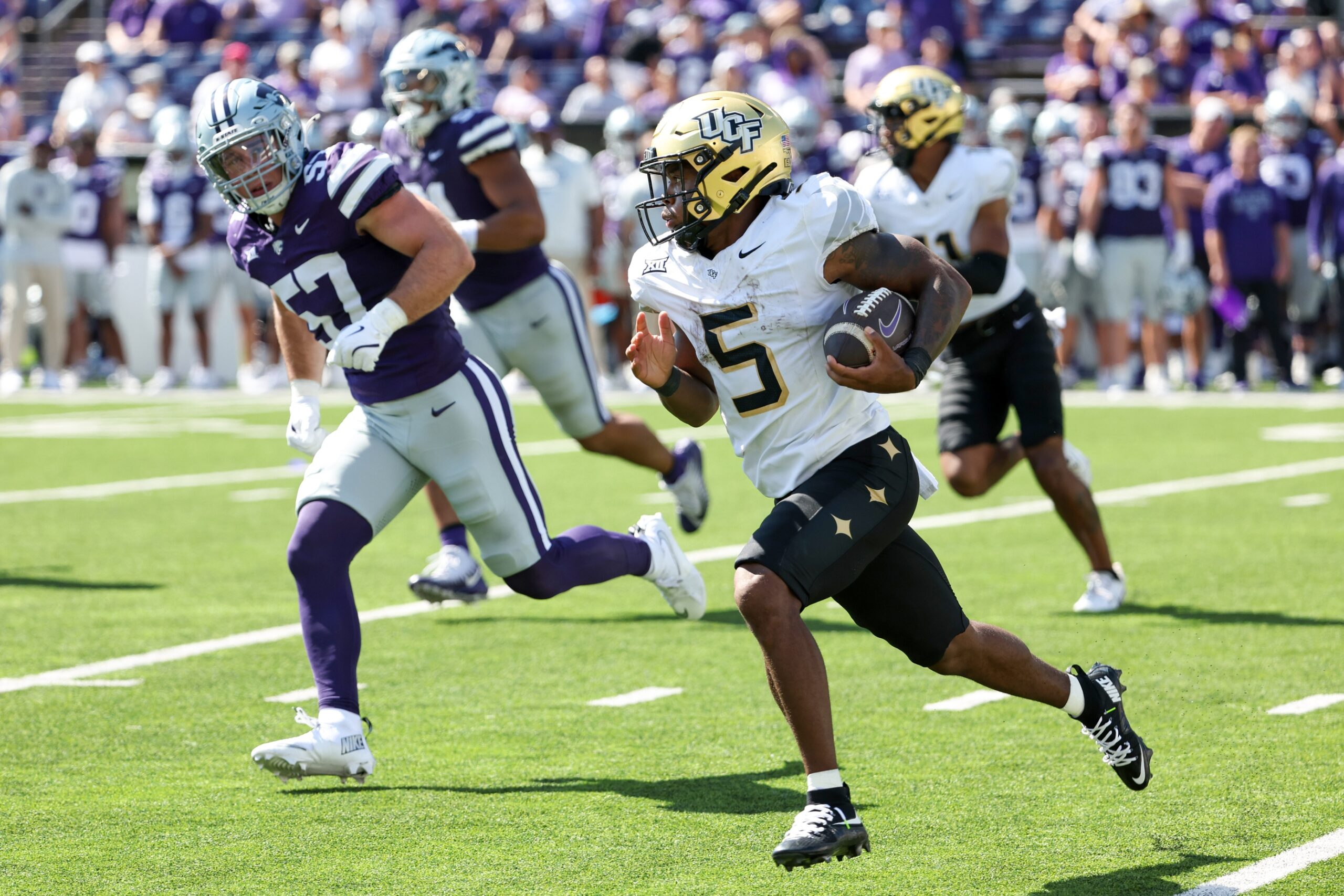 UCF PFF Offense Player Grades - 34-20 loss at Kansas State - On3