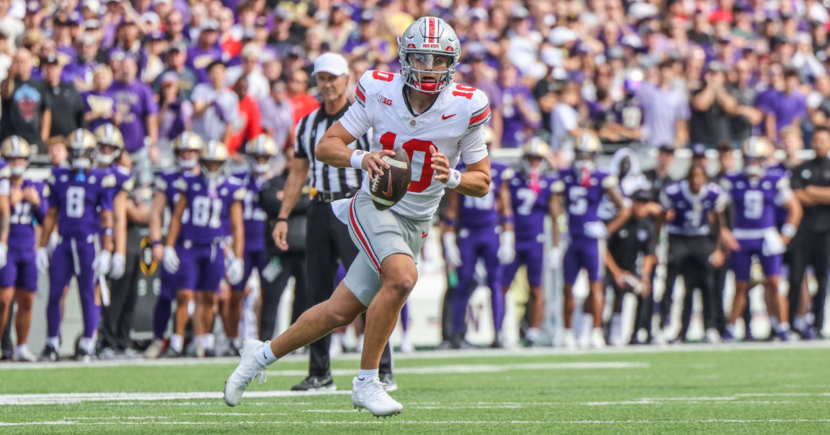 Julian Sayin passes road test, showing he can be star for Buckeyes