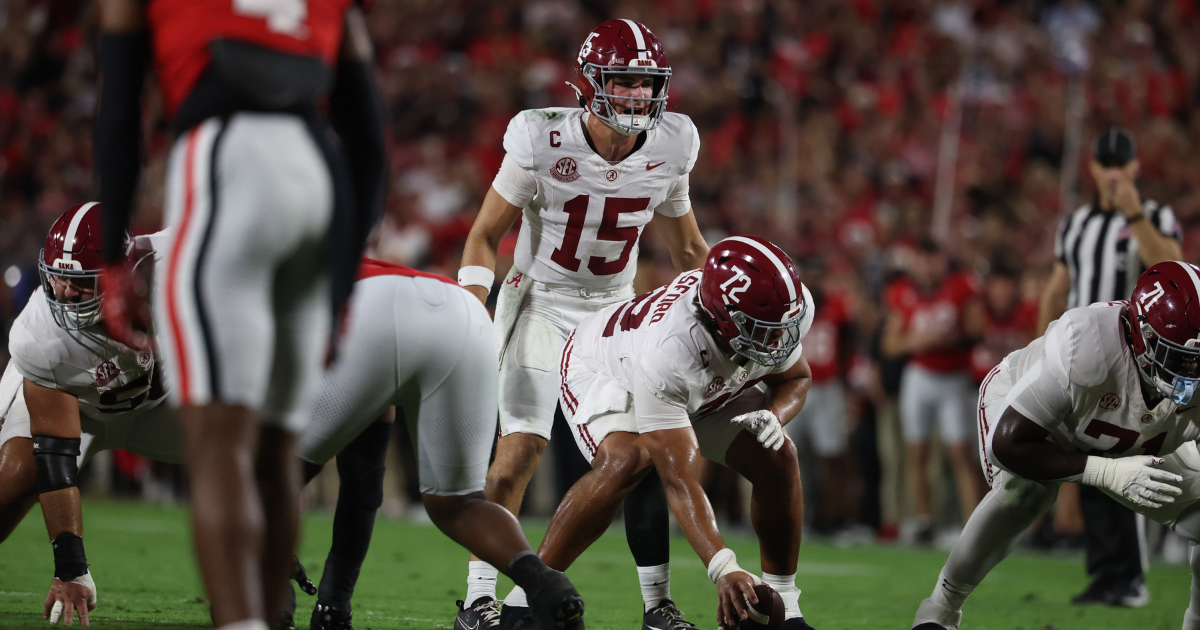 Ty Simpson picks up first SEC win as Alabama outlasts Georgia