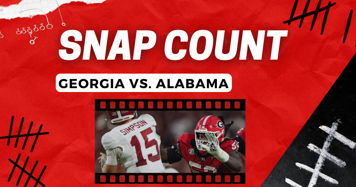 Snap Count: Georgia vs Alabama - On3