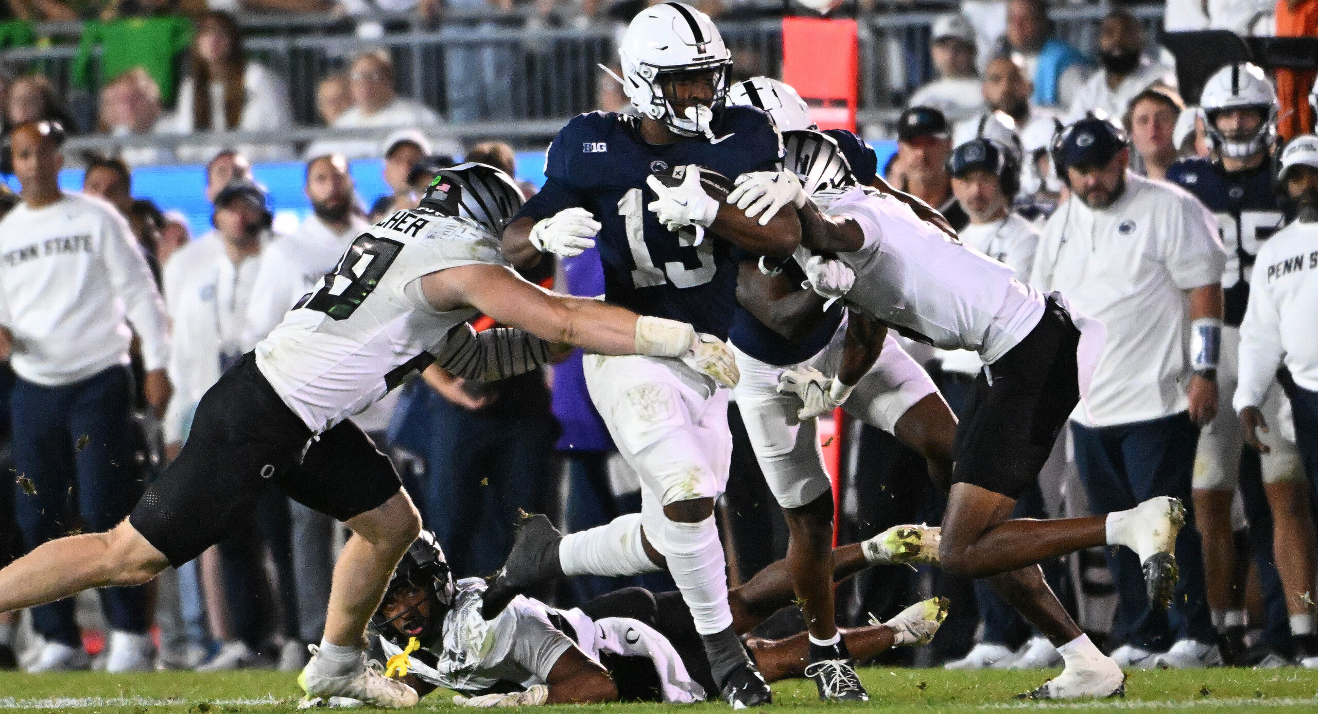 How did Penn State's players perform vs. Oregon? PFF Snap Counts & Grades - On3