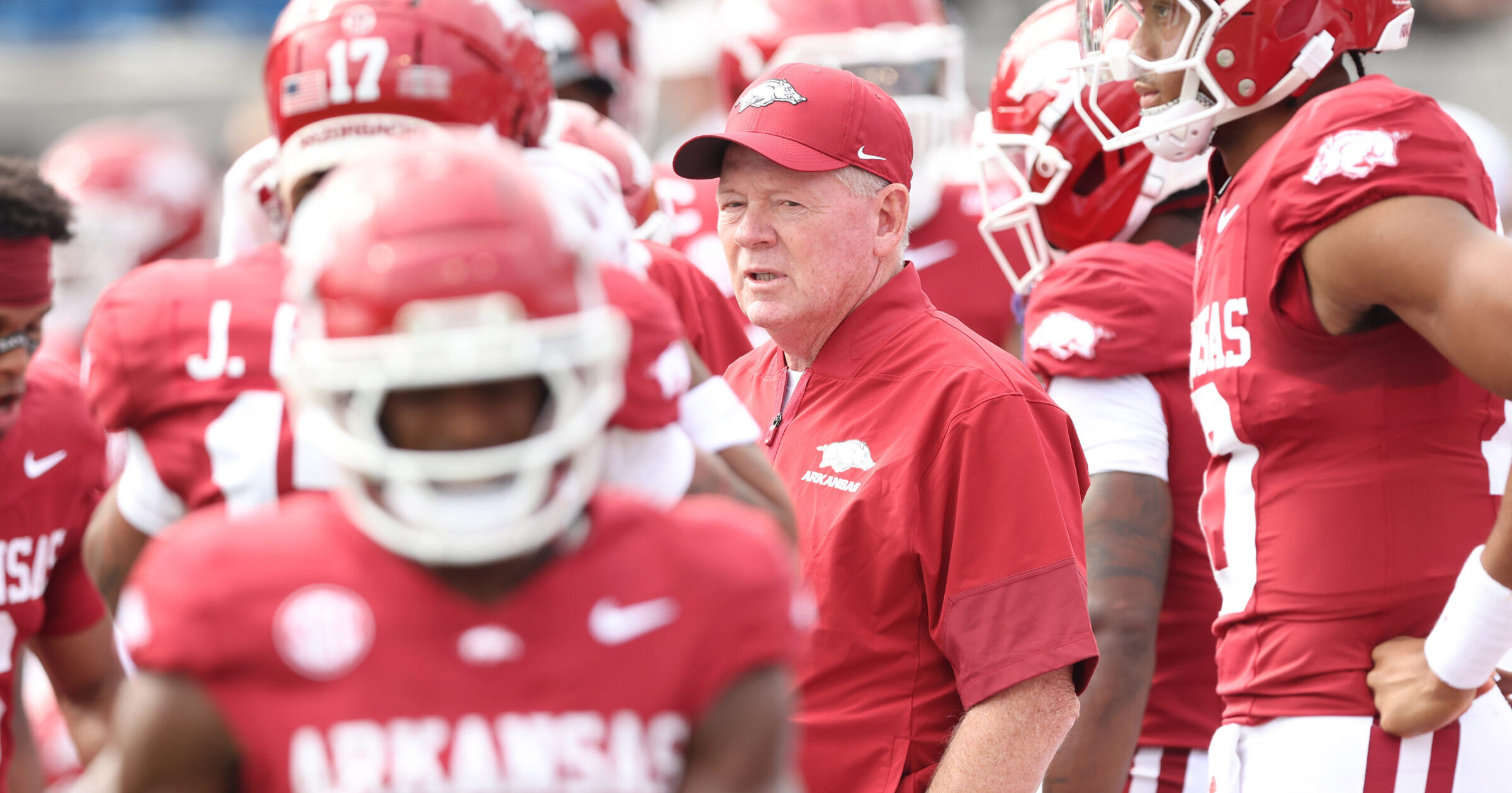 Bobby Petrino is BACK as a head coach in the SEC as Arkansas fires Sam ...