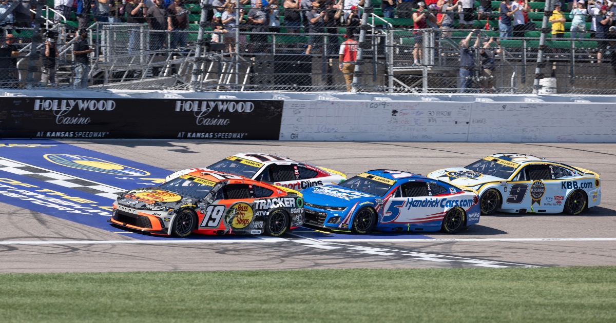 NASCAR insiders suggest Kansas in conversation for best NASCAR track in ...