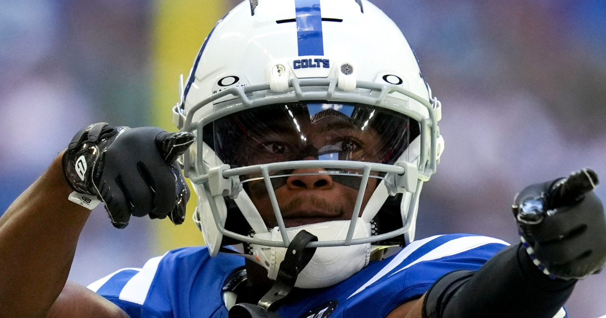 Adonai Mitchell fumbles go-ahead touchdown out of end zone during early ...