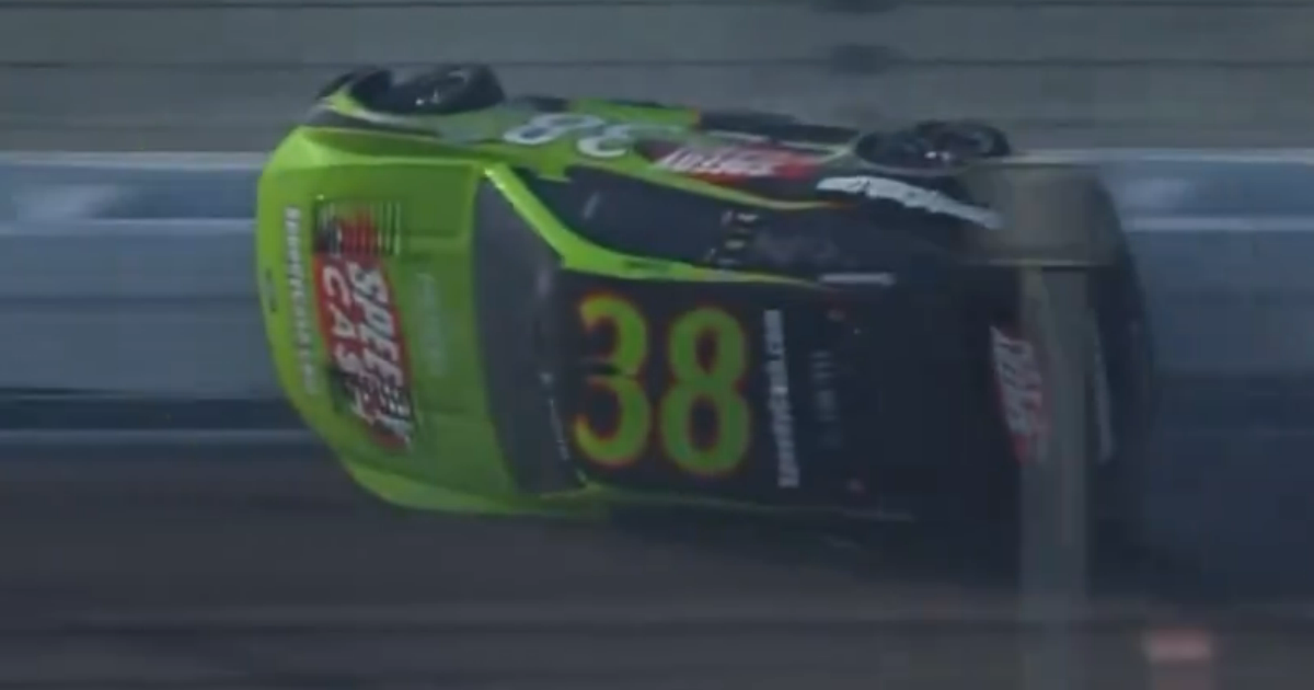 Zane Smith flips at Kansas in scary wreck after wall ride - On3