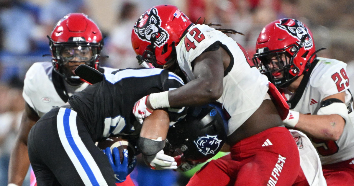 NC State freshman report: Who played in the loss vs. Virginia Tech ...