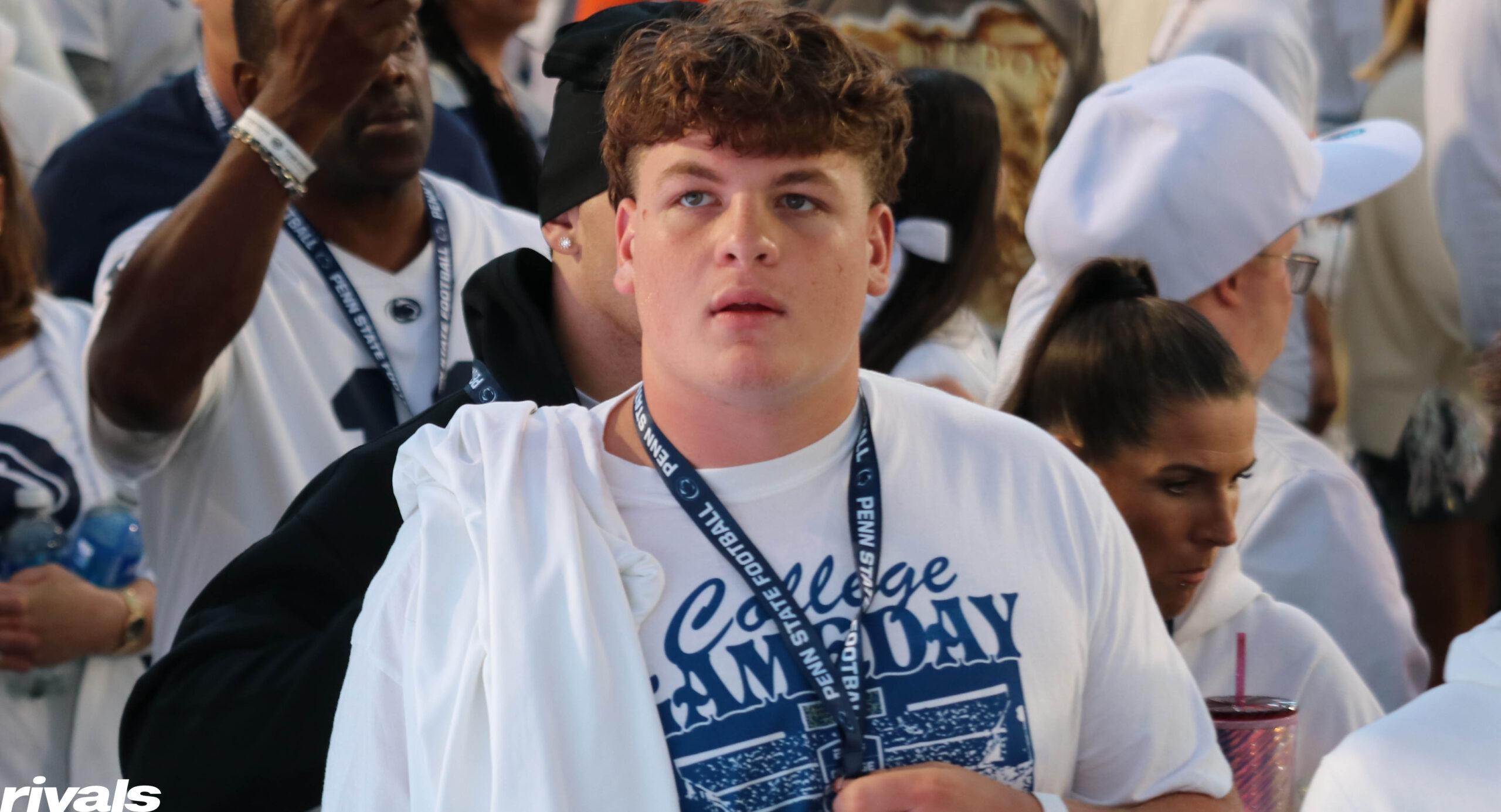 Four-star California OL and Penn State fan Lucas Rhoa returns to campus ...