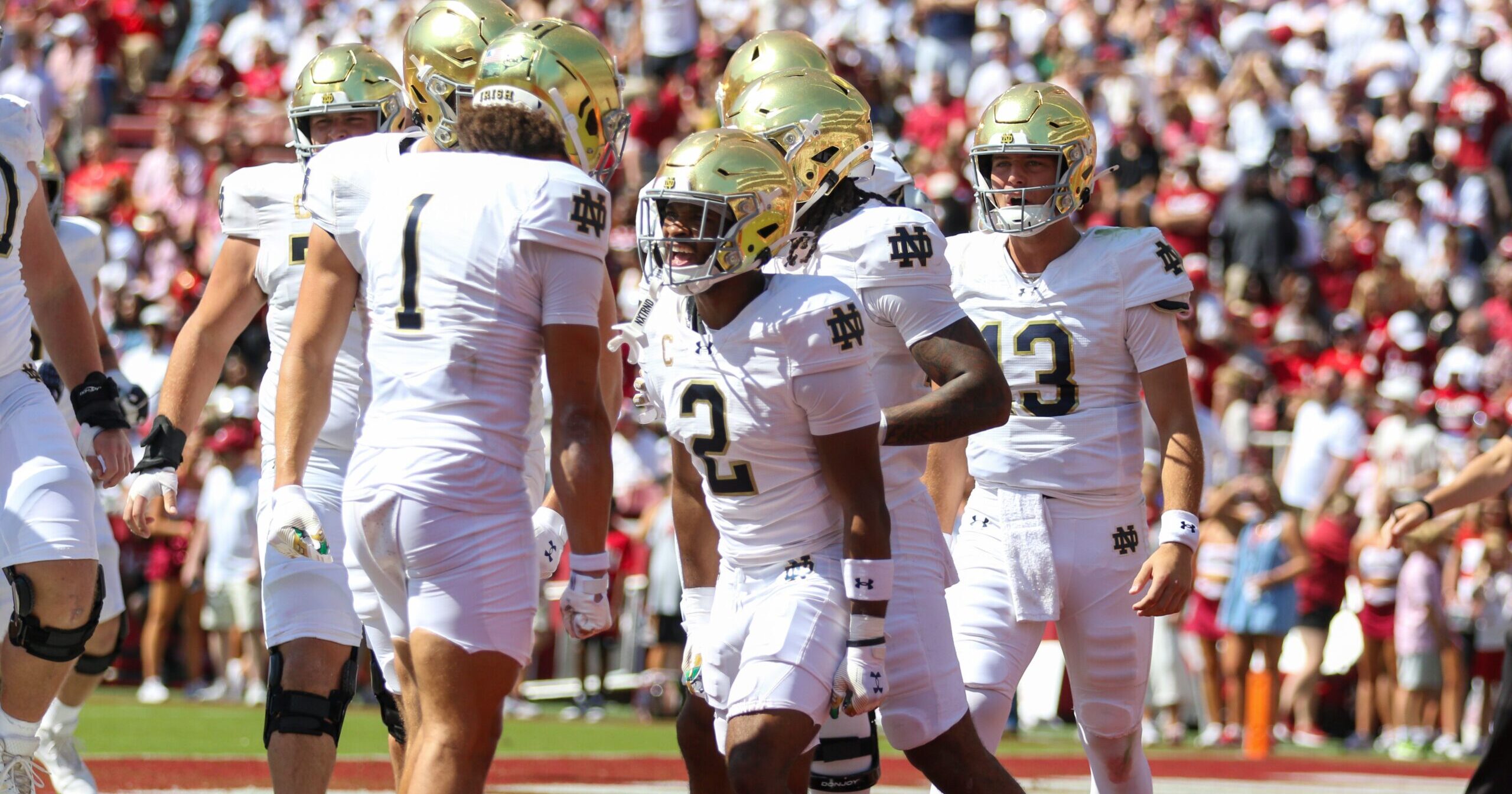 Notre Dame football updated depth chart for clash with NC State