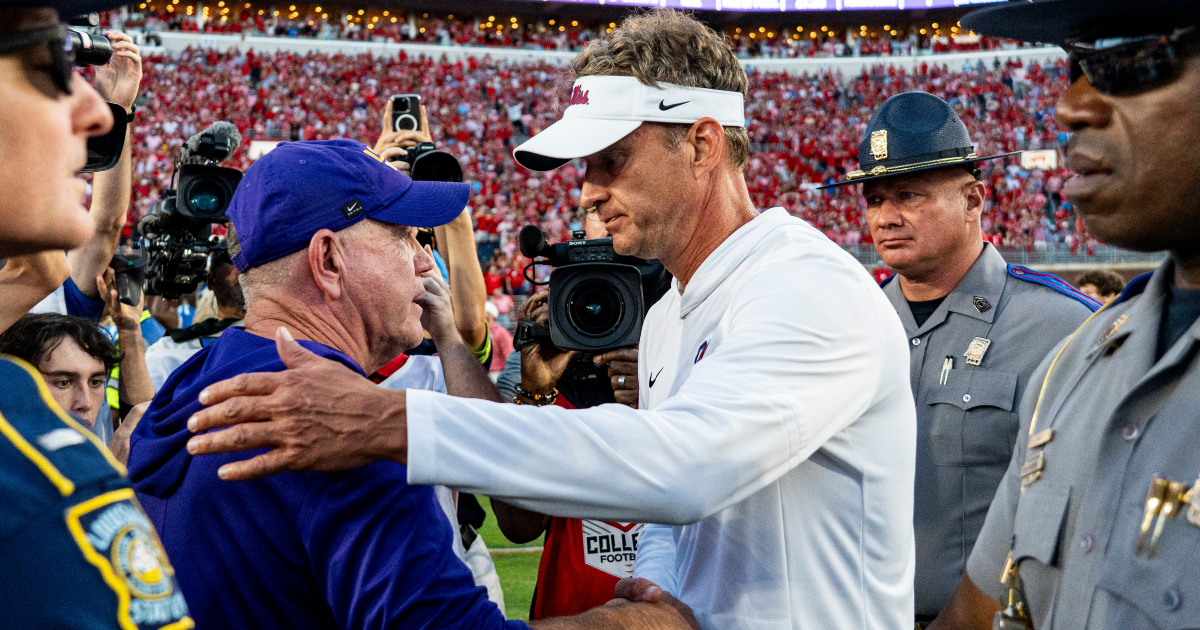 Lane Kiffin uses Brian Kelly as proof that three losses gets you fired ...