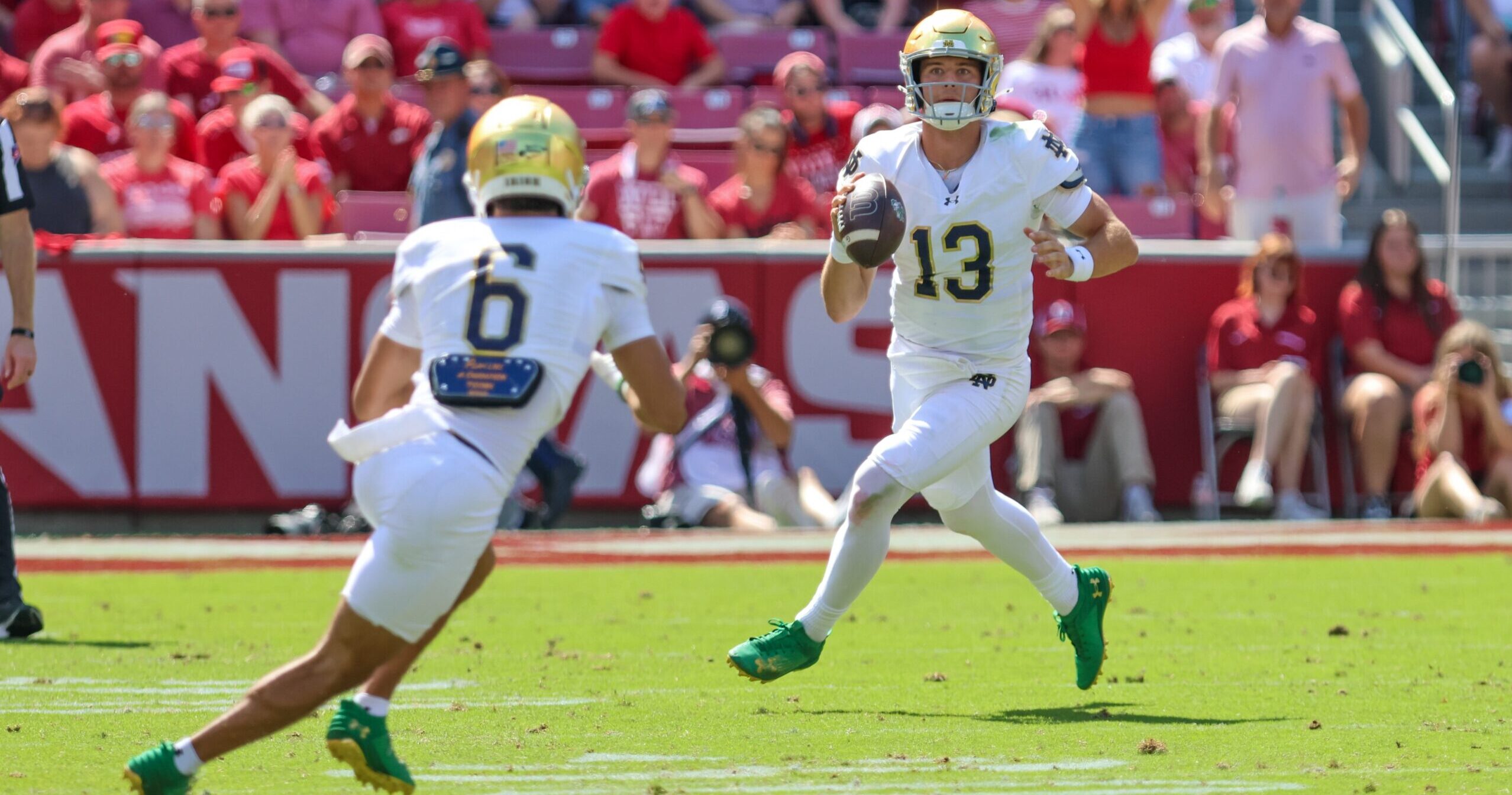 Notre Dame Intel: CJ Carr’s next step, O-line injury setback