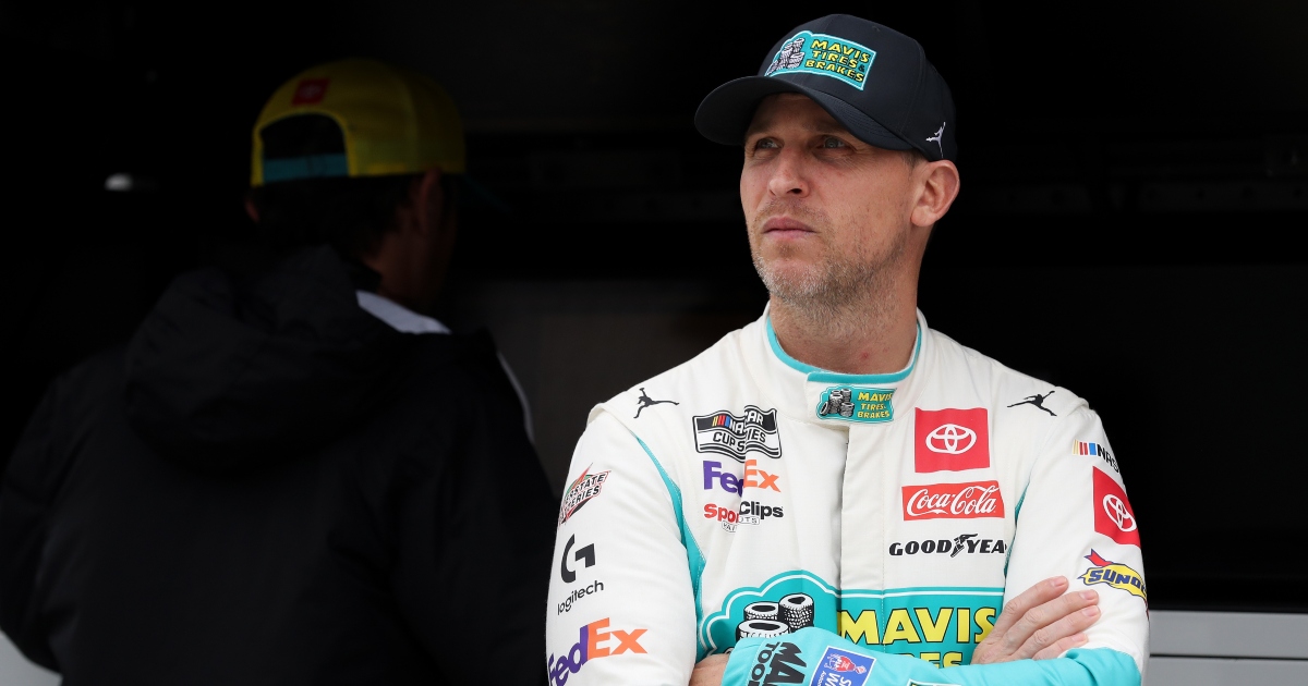 Kevin Harvick reveals 'only rule' Denny Hamlin broke in racing for win ...