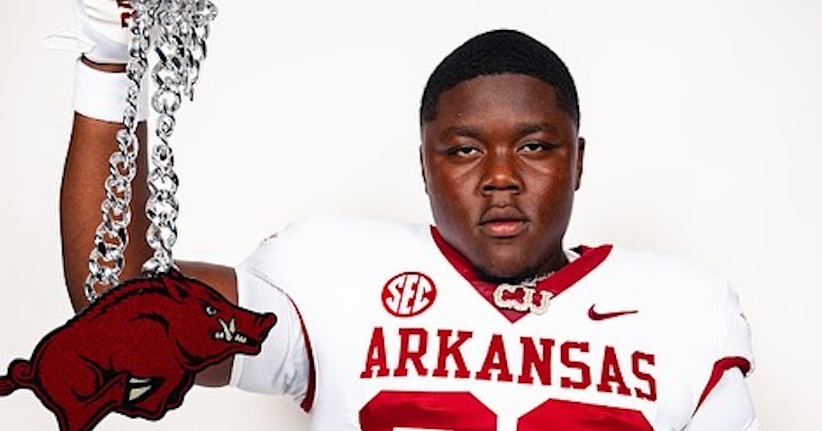 2026 defensive lineman Carnell Jackson decommits from Arkansas - On3