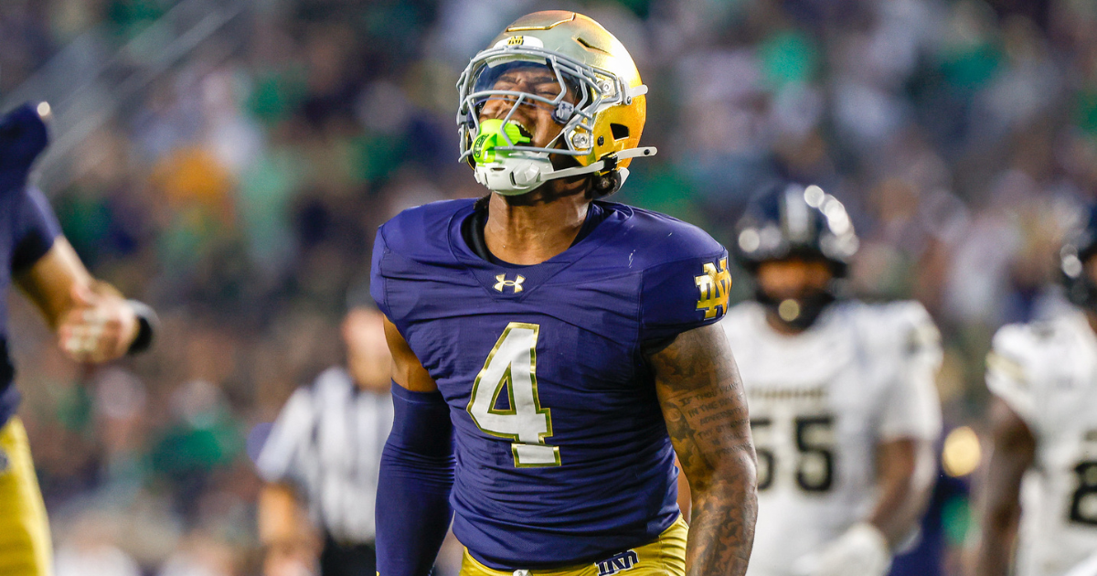 Why Jaiden Ausberry turned down 'big numbers' to stay w/ Notre Dame ...