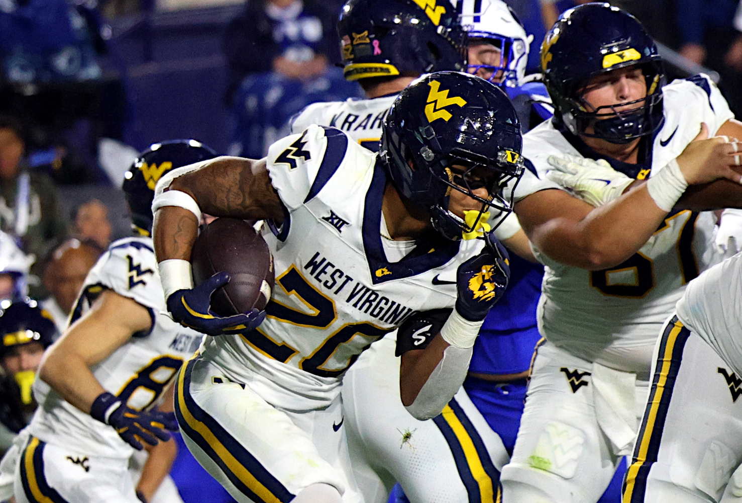 West Virginia football snap counts: Eleven games - On3