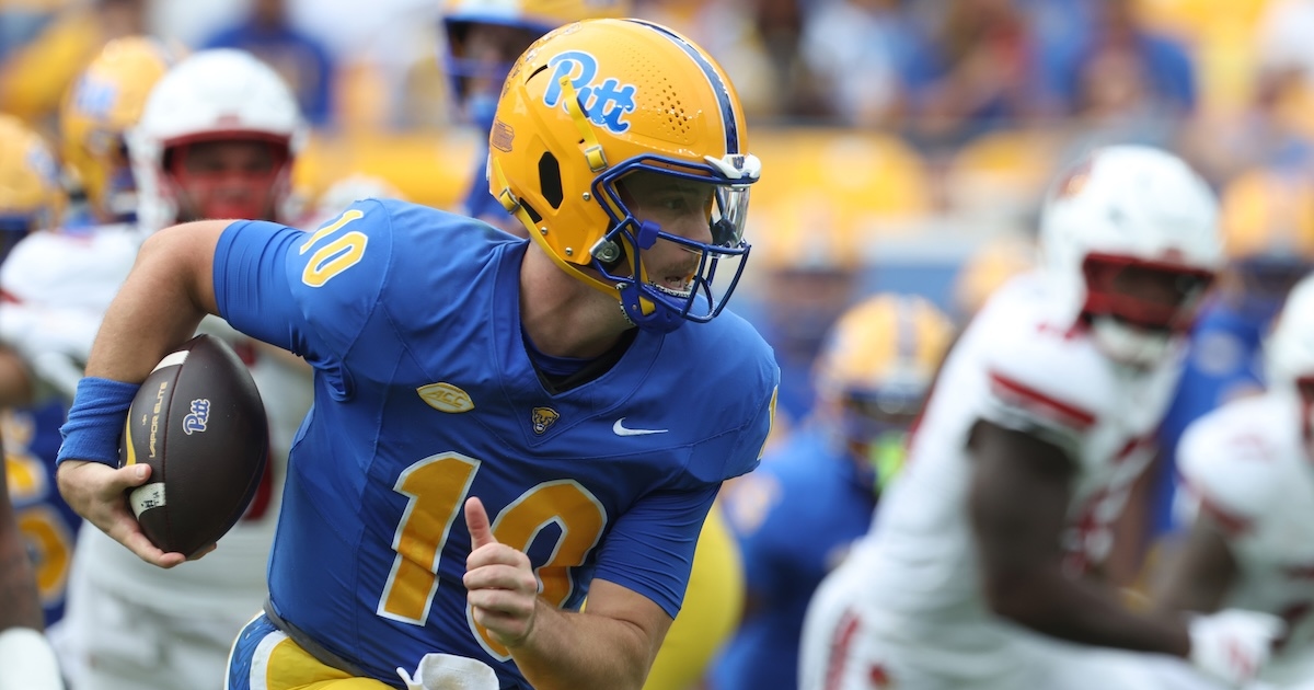 Pitt benches Eli Holstein, will start Mason Heintschel vs. Boston ...