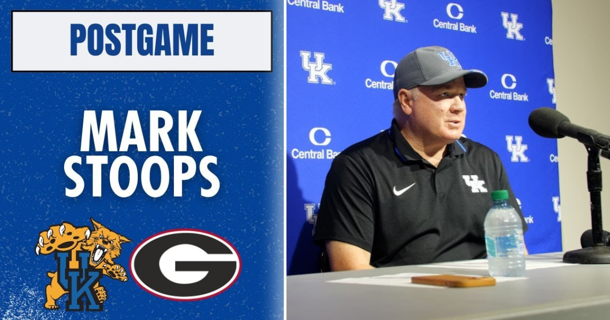 WATCH: Mark Stoops recaps Kentucky's loss to Georgia, addresses buyout ...