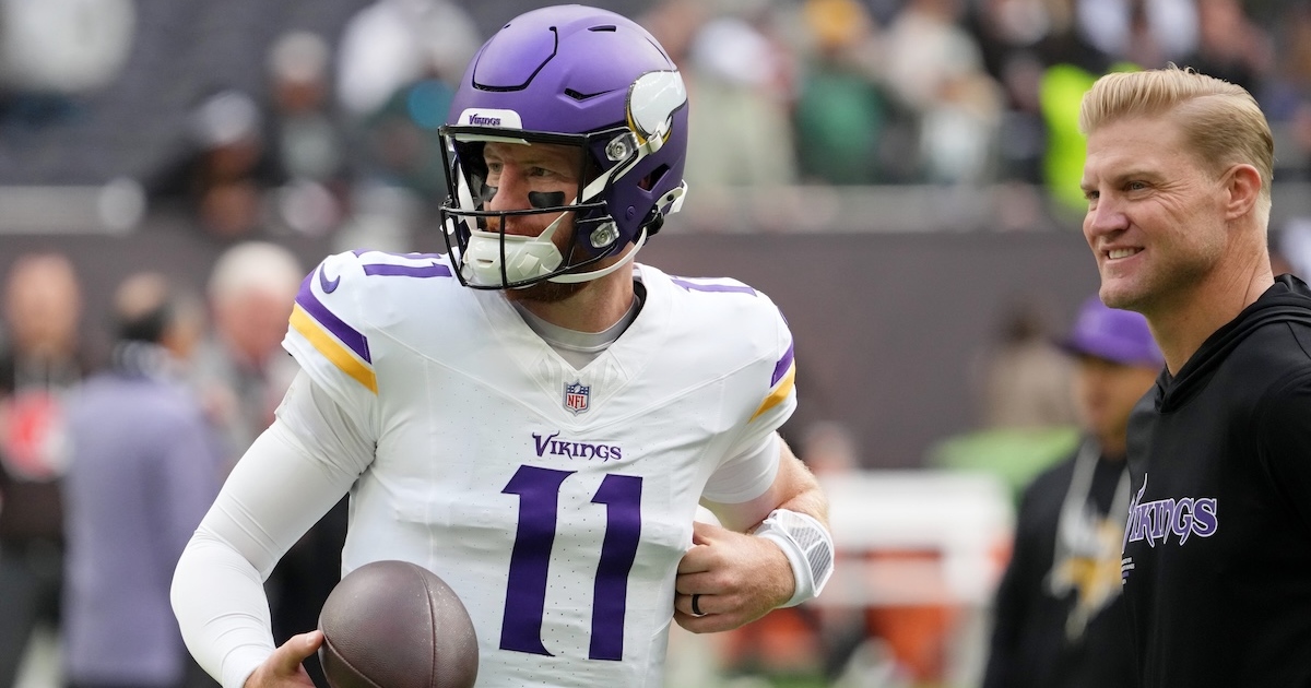 Carson Wentz injury update: Vikings QB departs to locker room early vs. Browns - On3