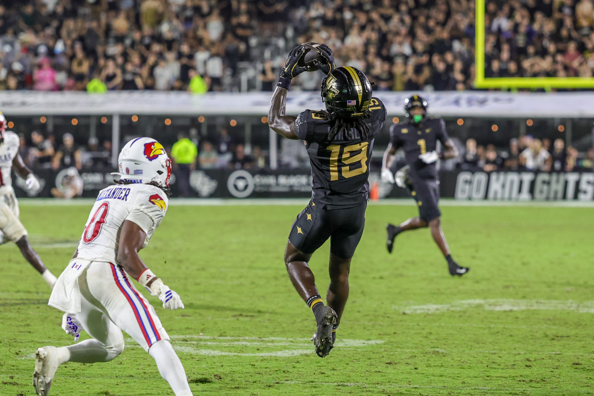 UCF PFF Offense Player Grades - 27-20 loss vs. Kansas