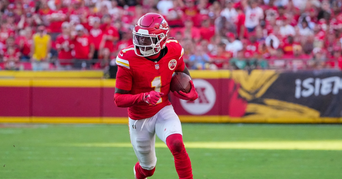 Xavier Worthy injury update: Chiefs WR status for MNF vs. Jaguars revealed, per report - On3