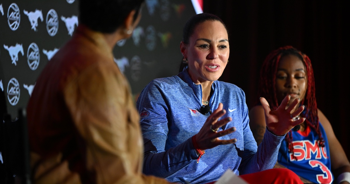 Adia Barnes, SMU WBB hit ACC Basketball Tip-Off - On3