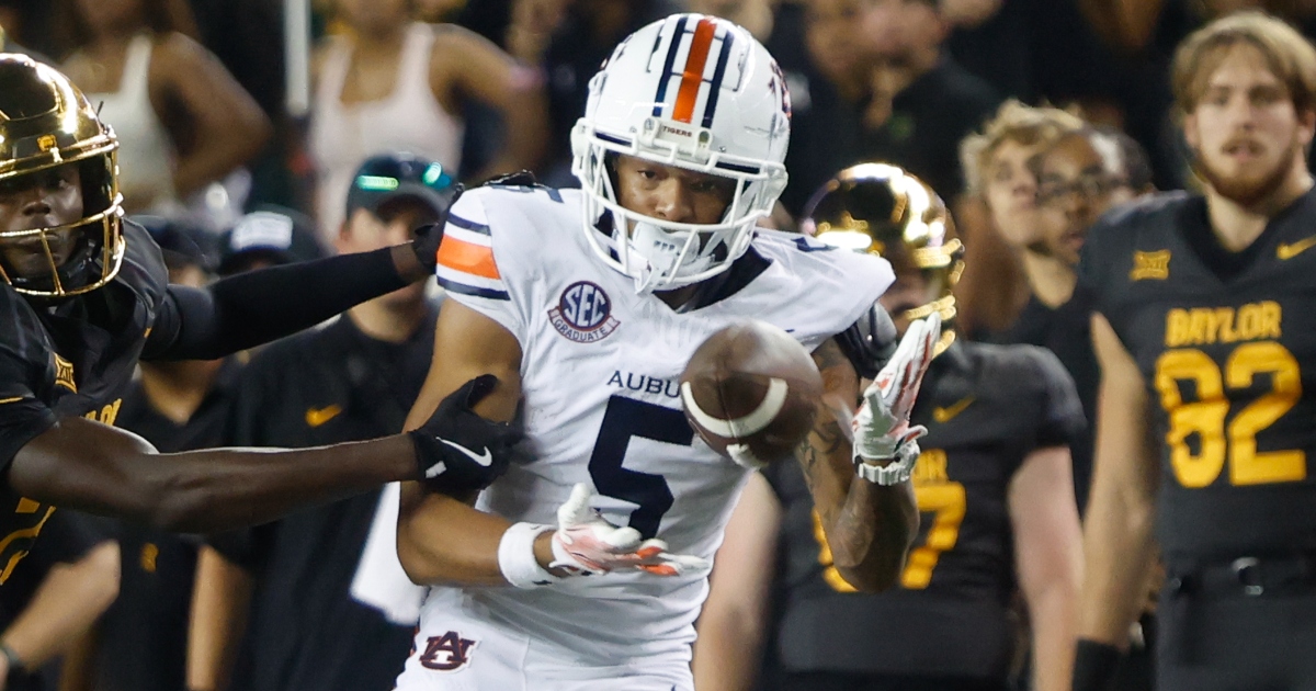 Auburn transfer WR Horatio Fields released from his Missouri contract - On3