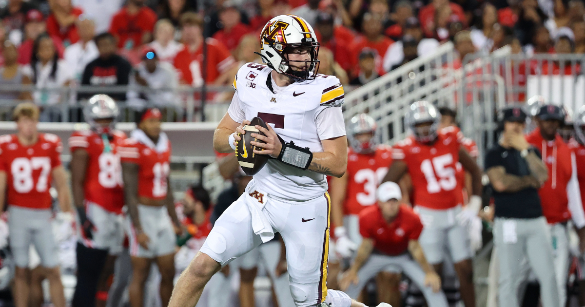 Minnesota's Greg Harbaugh Jr. discusses Drake Lindsey's growth