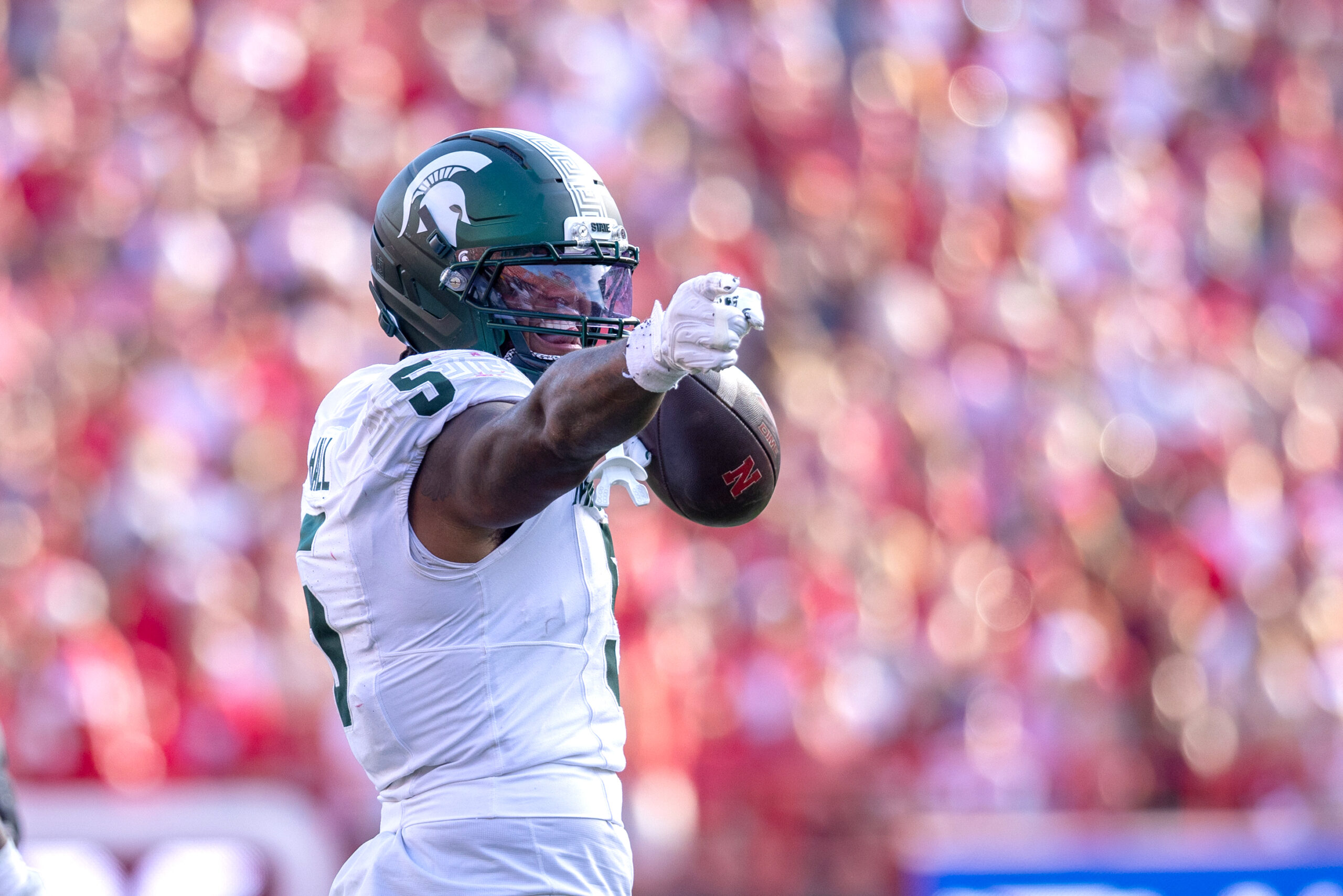 Michigan State DC Joe Rossi has high expectations for Jordan Hall