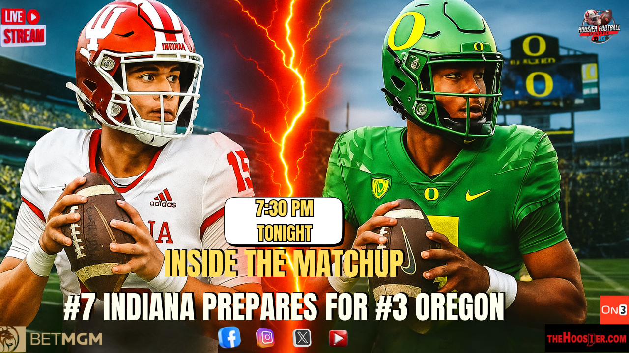 🏈 Inside the Matchup: Indiana Prepares for #3 Oregon — Can the Hoosiers ...