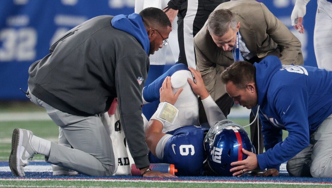 NFL announces it will review application of concussion protocol after Jaxson Dart hit - On3