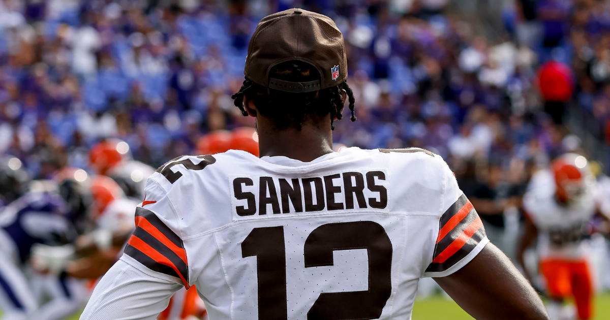 Cleveland Browns officially name Shedeur Sanders backup QB to Dillon Gabriel after Joe Flacco trade