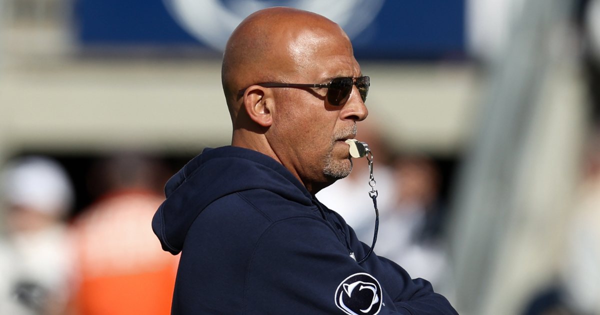 Penn State fans wave goodbye, flip off James Franklin amid chants to ...
