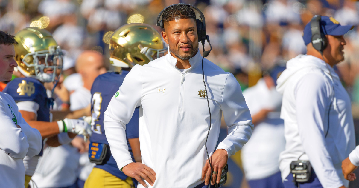 Notre Dame coach Marcus Freeman linked to New York Giants