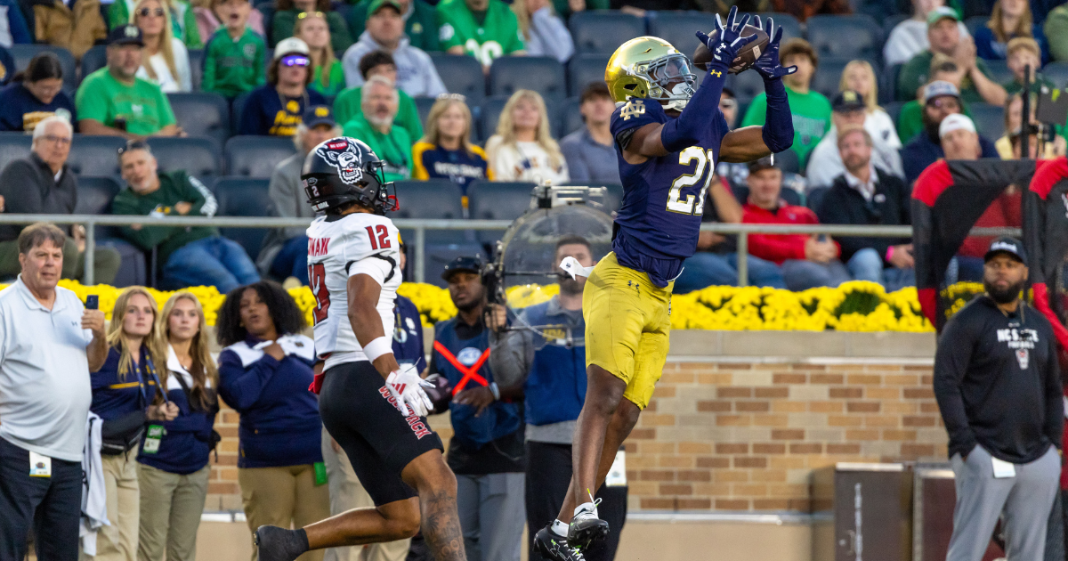 Notre Dame CB Karson Hobbs to enter NCAA transfer portal