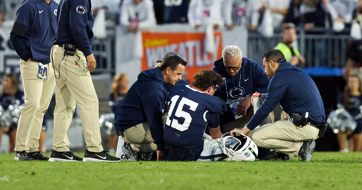 Penn State players react to Drew Allar's season-ending injury: 'We’re going to just be there for ...