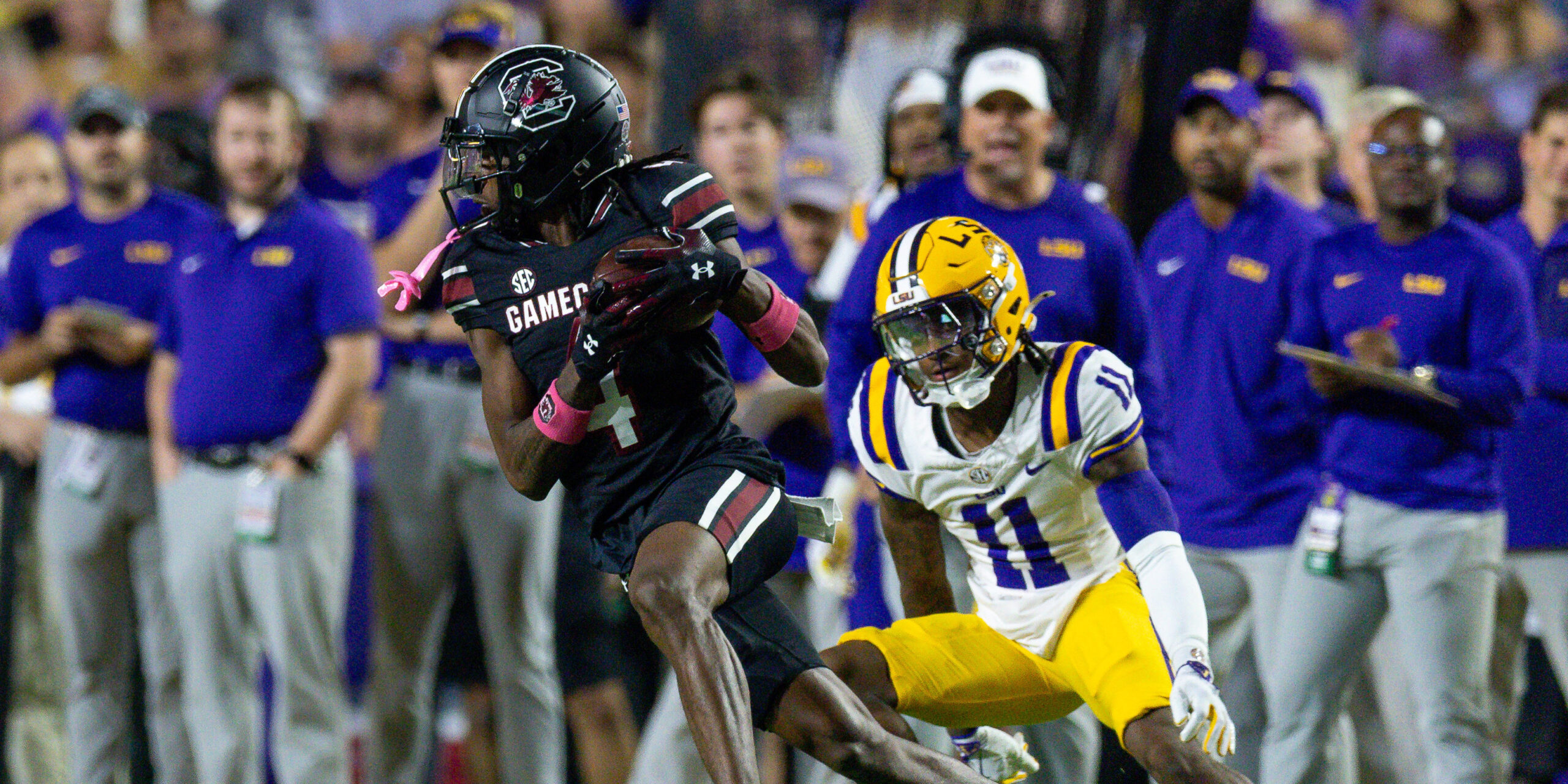 South Carolina falls to No. 11 LSU, 20-10 in defensive battle - On3