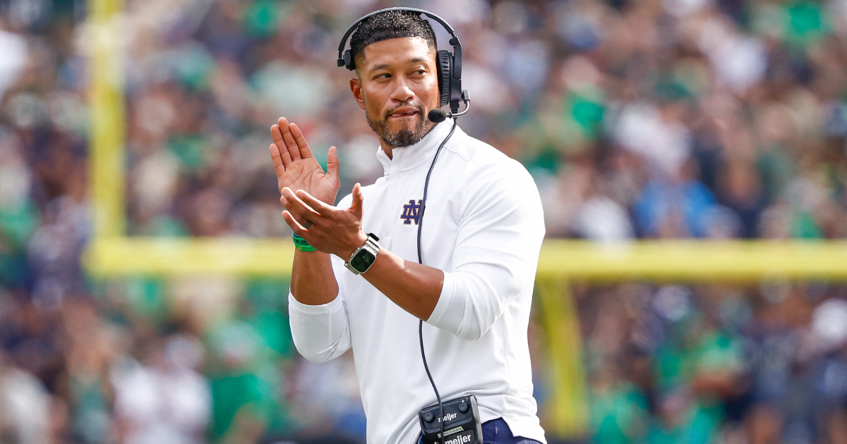 Notre Dame HC Marcus Freeman & GM Mike Martin signing day press conference
