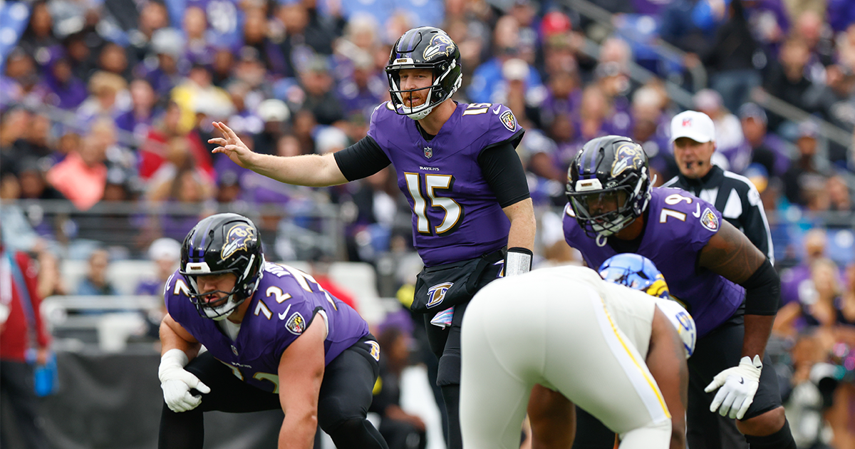 Ravens bench QB Cooper Rush for Tyler Huntley vs. Rams facing 1-5 ...