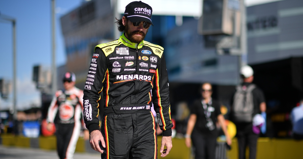 Ryan Blaney surprised by lack of help from NASCAR field after ...