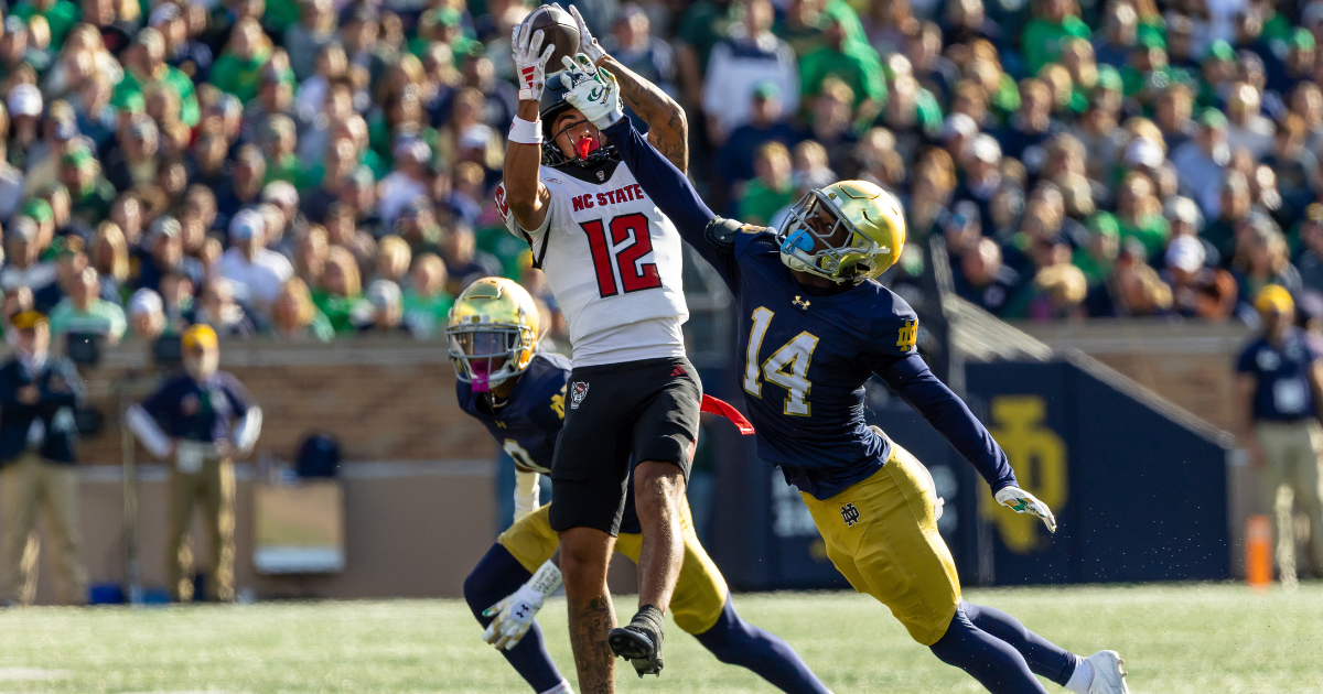 NC State freshman report: Who played in the Notre Dame loss, breaking ...