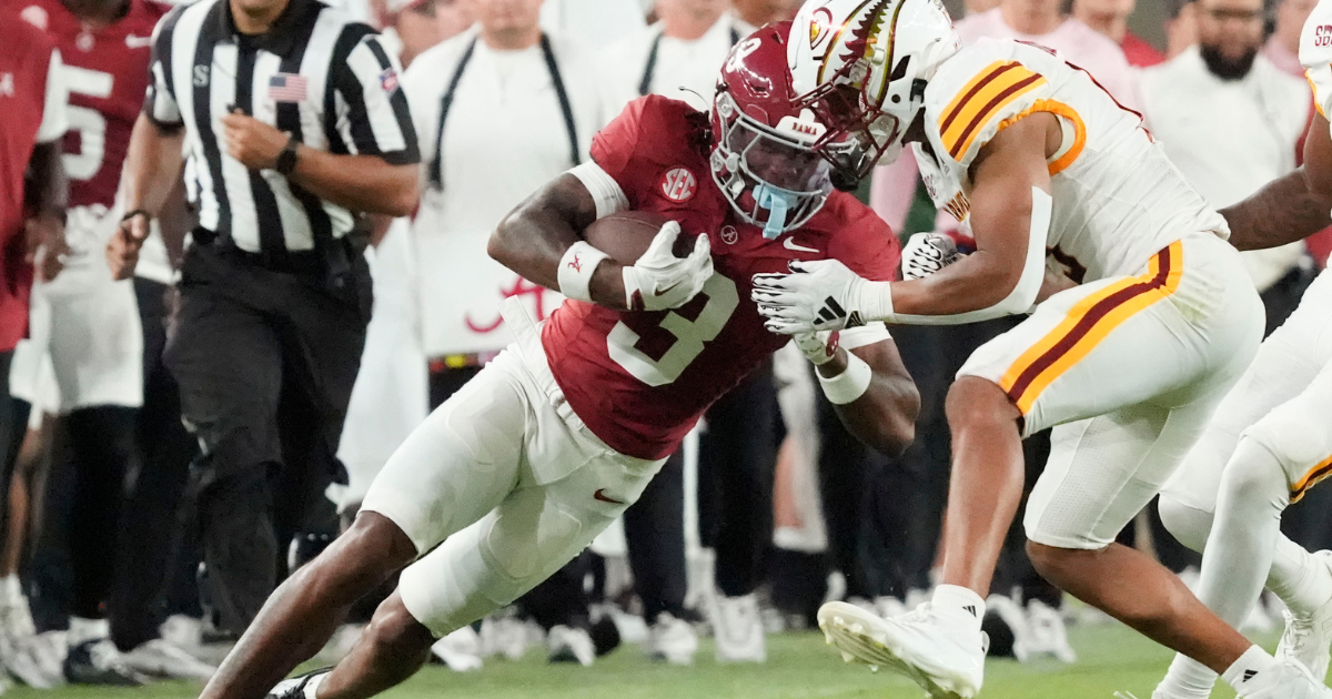 Alabama WR Jaylen Mbakwe enters NCAA transfer portal