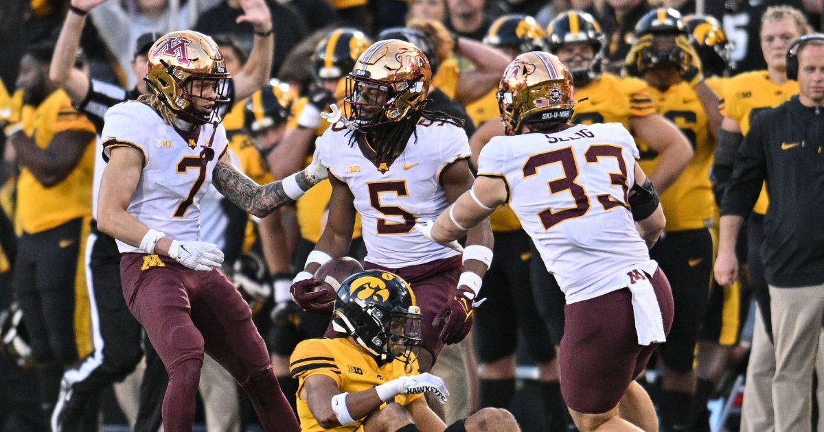 Minnesota football vs Iowa kickoff time yet to be decided - On3