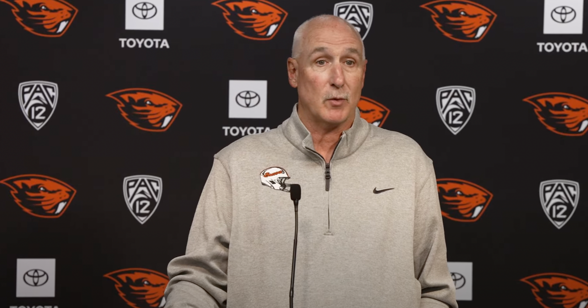 Oregon State Interim HC Robb Akey & Scott Barnes Press Conference