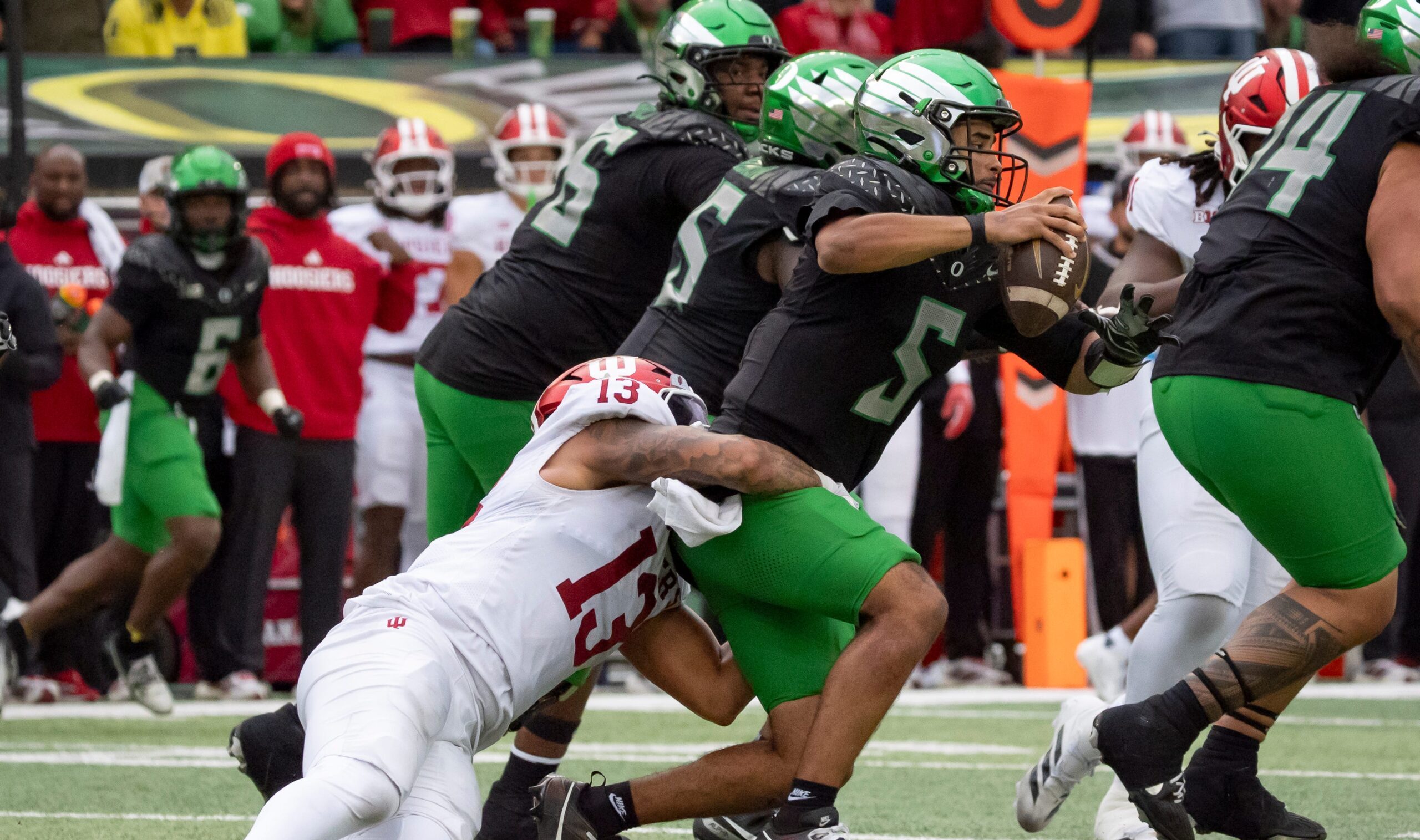 'Better adjustments' & 'Point of attack': How Indiana's dominant pass ...