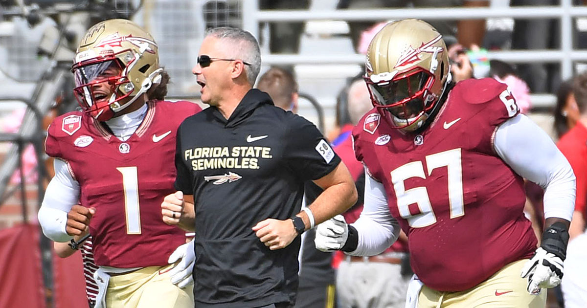Florida State coach Mike Norvell talks internal, external pressure