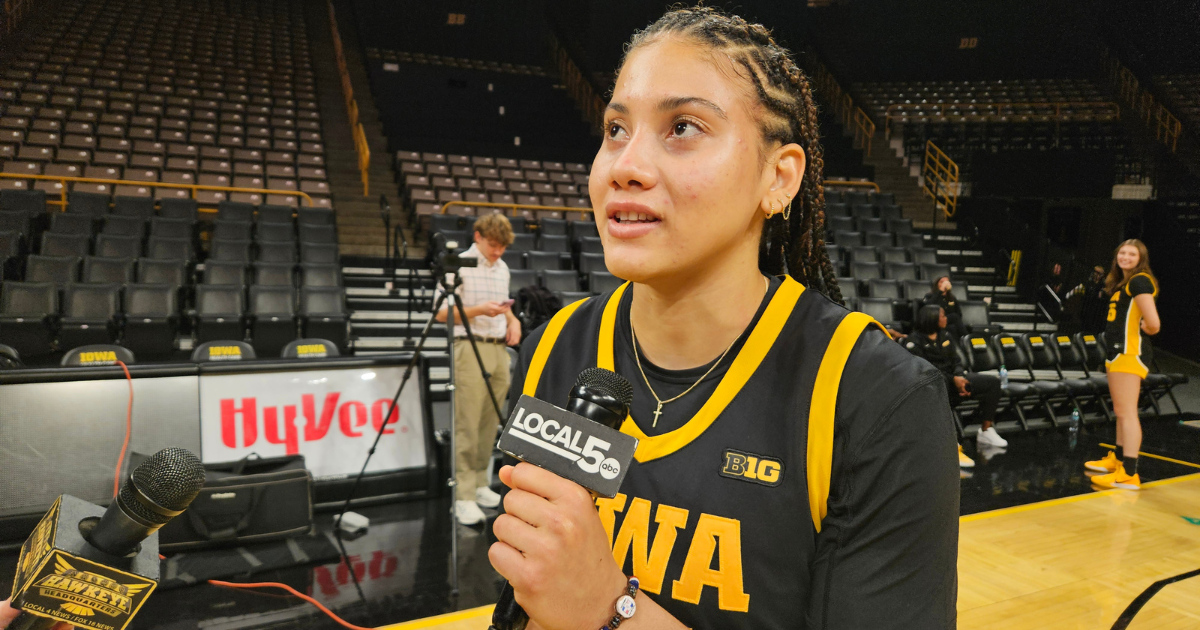 Emely Rodriguez settles in at Iowa