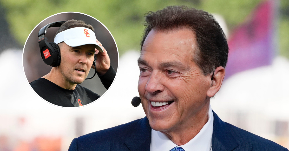 Nick Saban explains how Lincoln Riley has USC 'moving in the right ...
