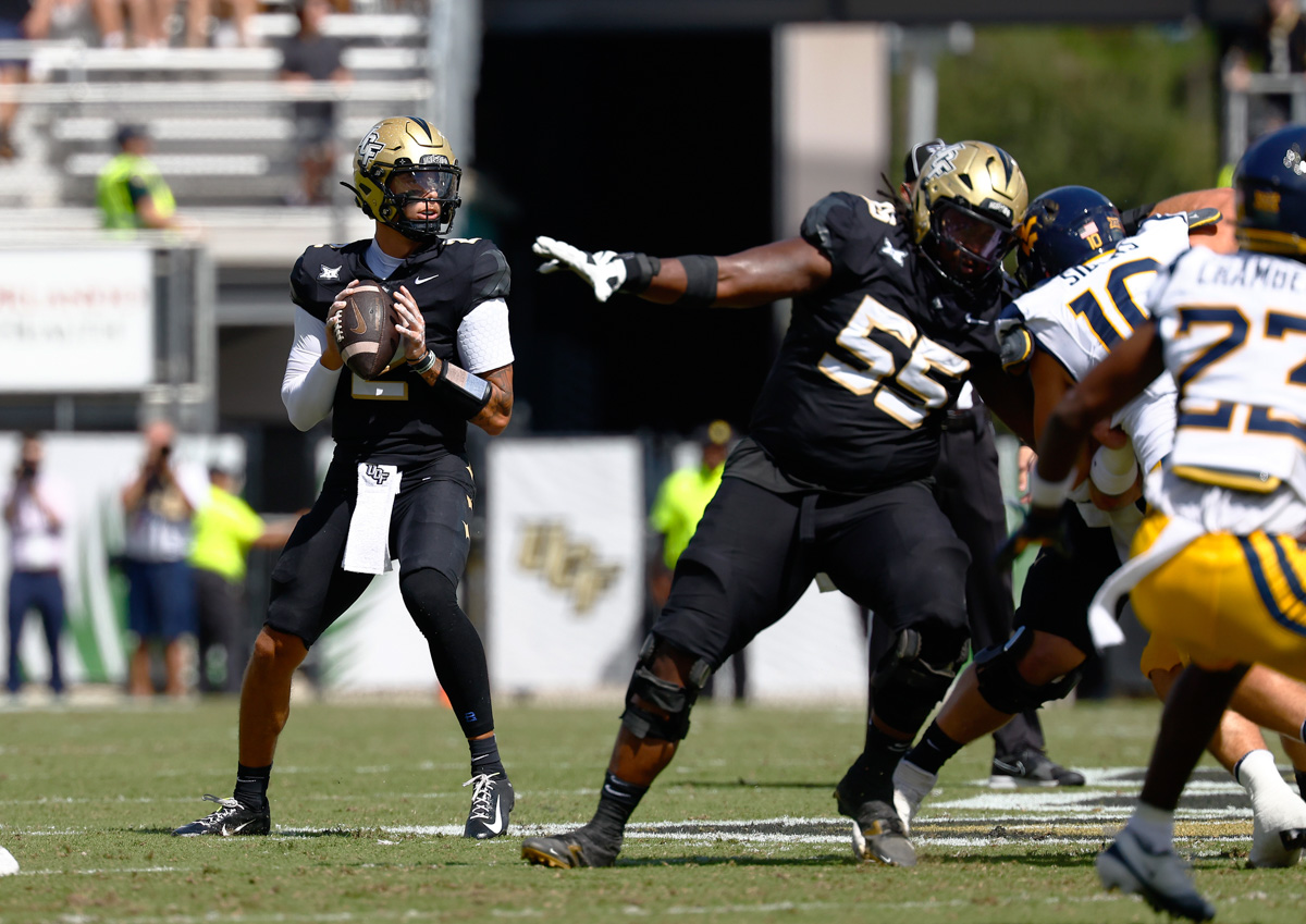 UCF PFF Offense Player Grades - 45-13 win vs. West Virginia - On3