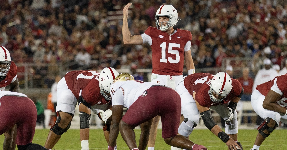 Ben Gulbranson injury update: Stanford QB to miss second half vs ...