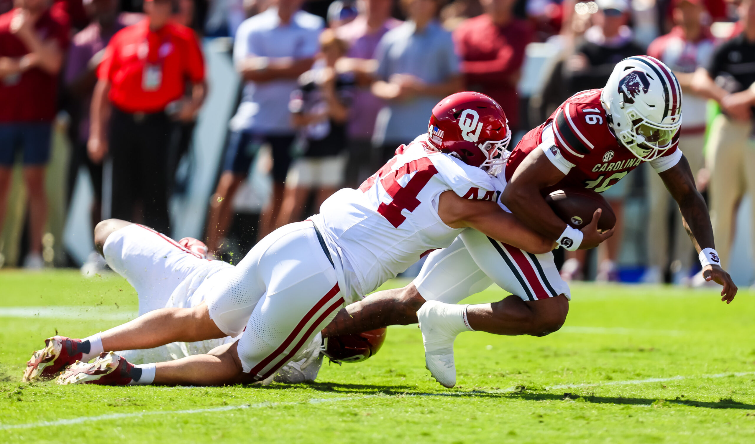 OU notepad: Defensive end Taylor Wein again stands out vs. South ...